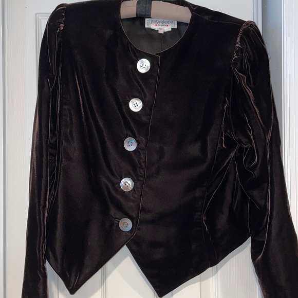 Yves Saint Laurent | Jackets & Coats | Authentic Vintage Yves Saint ...